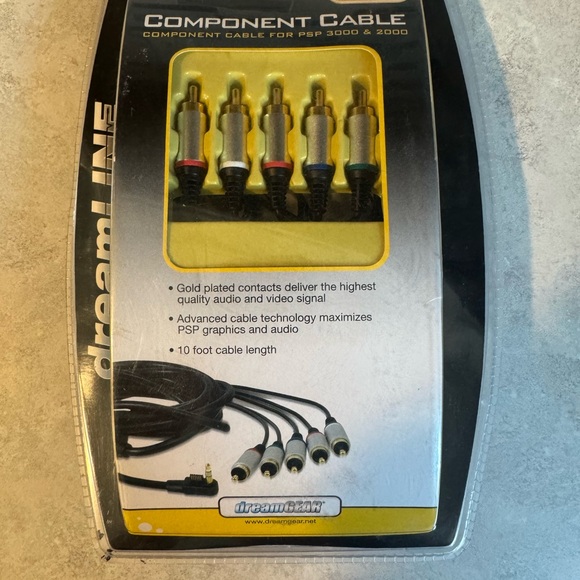 Video Games & Consoles | Official Oem Sony Psp Component Av Cable Psp ...